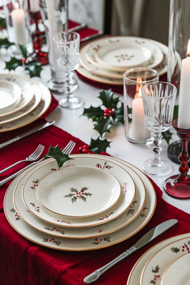 15 Elegant Christmas Dining Table Decor Ideas You’ll Love - Trimmed Roots