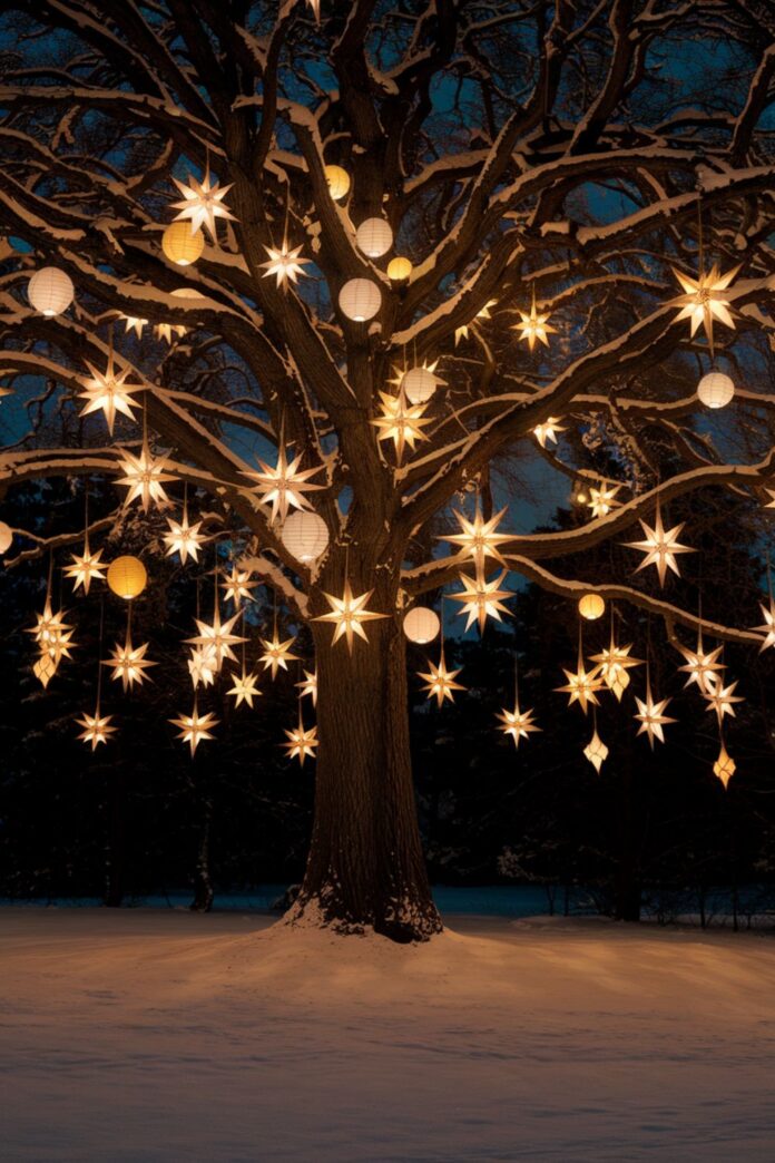 25 Outdoor Christmas Light Ideas to Create a Warm and Festive Glow ...