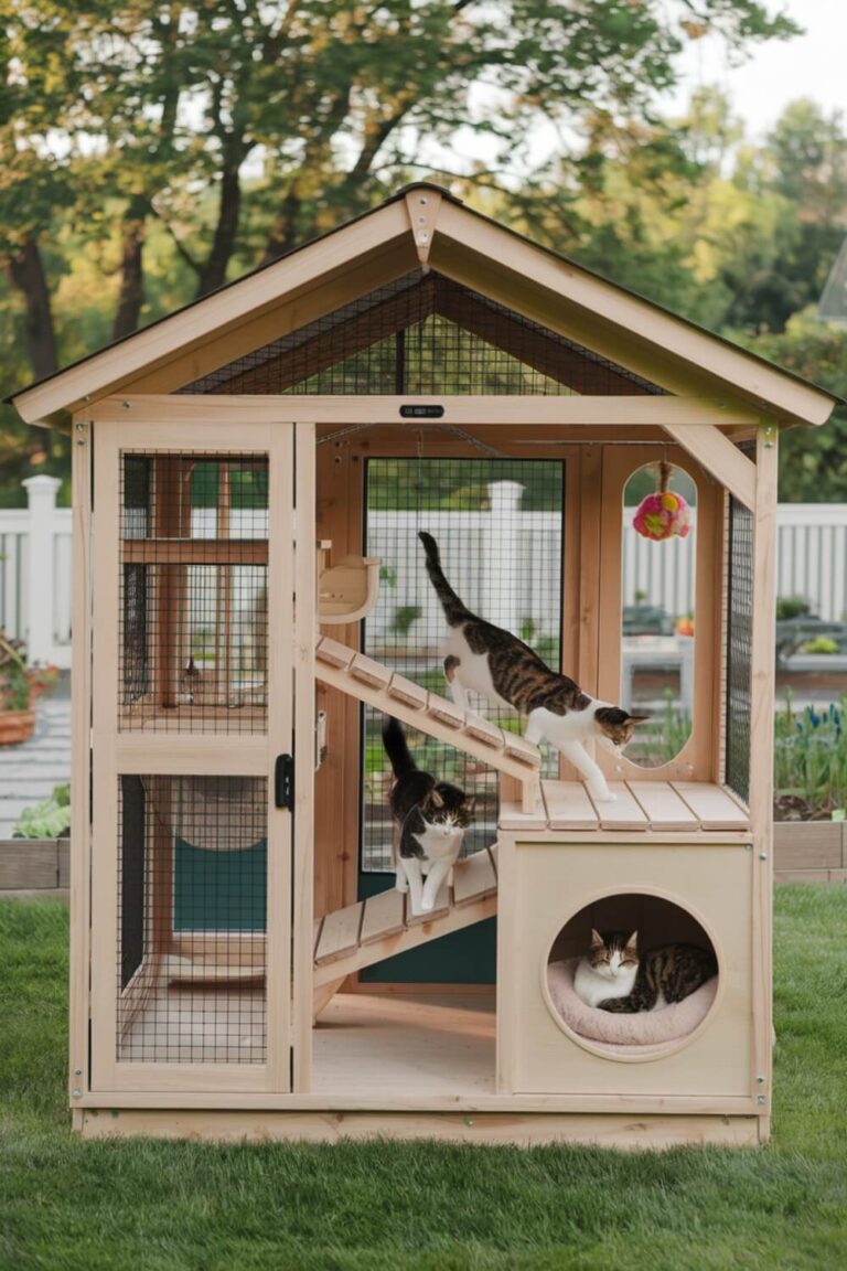 18 Purr-fect Catio Ideas That Work in Any Home - Trimmed Roots