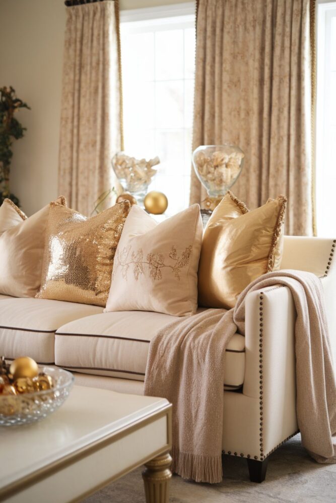 23 Gold Christmas Decor Ideas That Are Absolutely Everywhere This ...