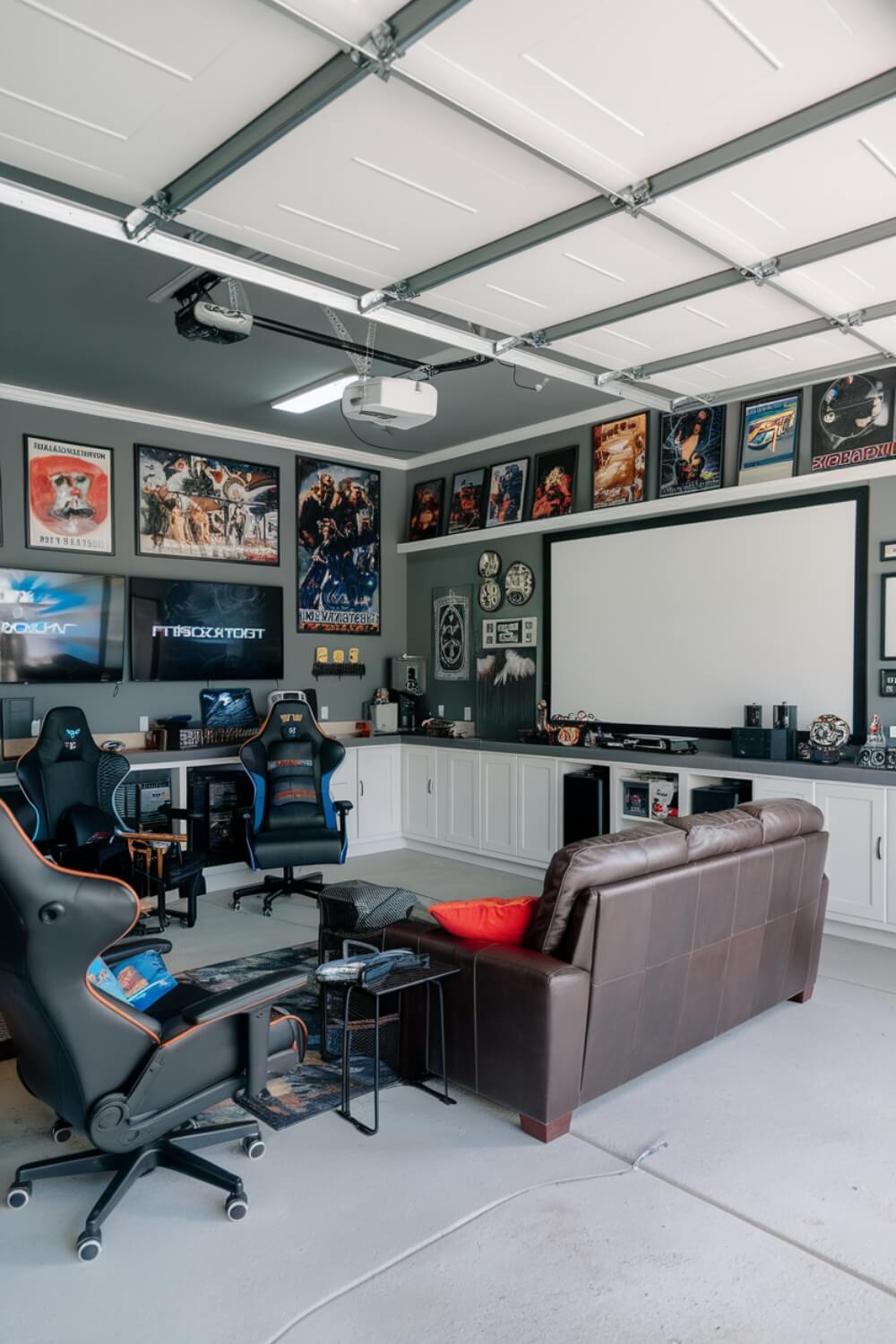 Computer Garage Man Cave Ideas 19 Simple & Fully Functional Garage Man