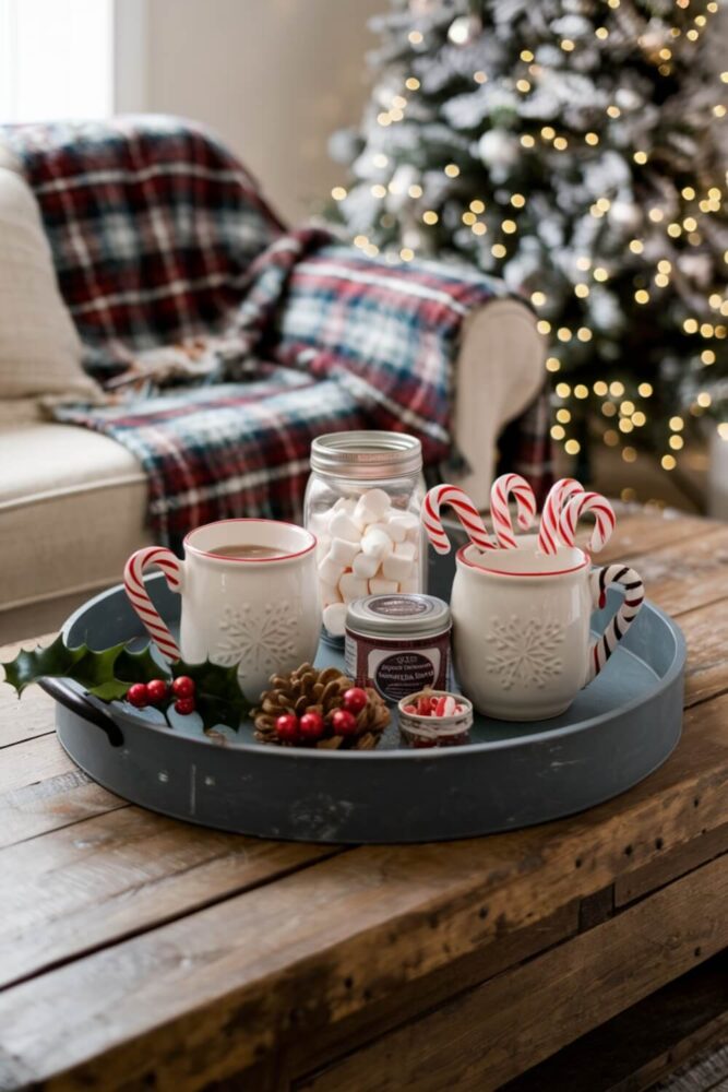 17 No-Fuss Christmas Coffee Table Decor Ideas That Look Amazing ...