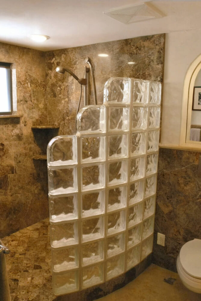 23 Stylish Walk-In Showers That Make Small Bathrooms Shine - Trimmed Roots
