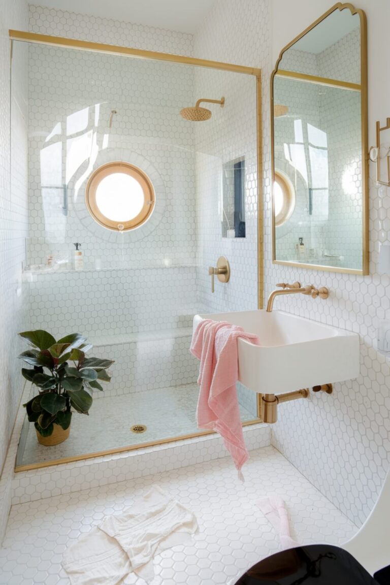 23 Stylish Walk-In Showers That Make Small Bathrooms Shine - Trimmed Roots