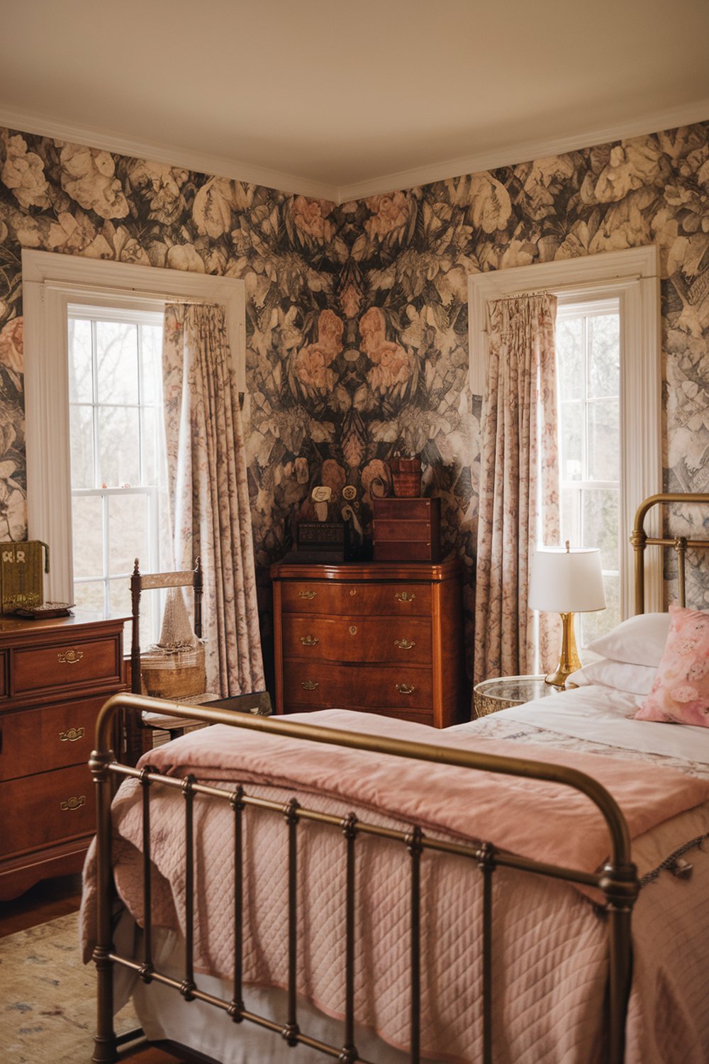 25 Stylish Retro Bedroom Ideas for a Cool Throwback Vibe - Trimmed Roots