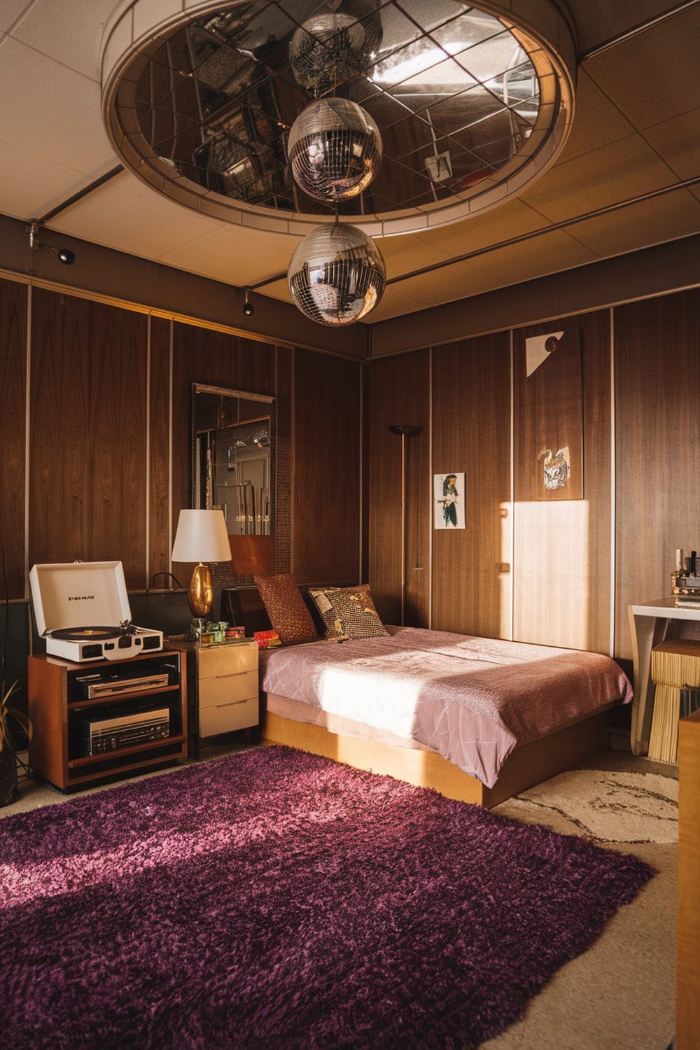 25 Stylish Retro Bedroom Ideas for a Cool Throwback Vibe - Trimmed Roots