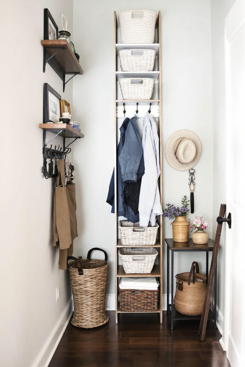 27 Genius Small Entryway Ideas That Maximize Every Inch - Trimmed Roots