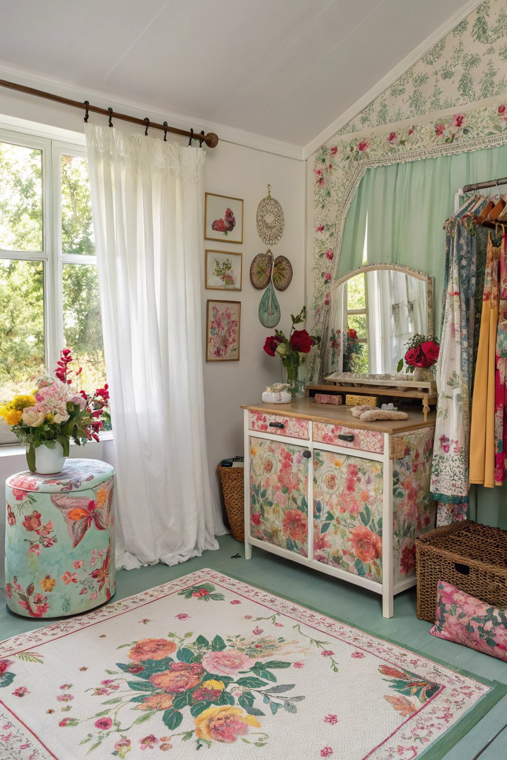25 Vintage Dressing Room Ideas Full of Old-World Charm - Trimmed Roots