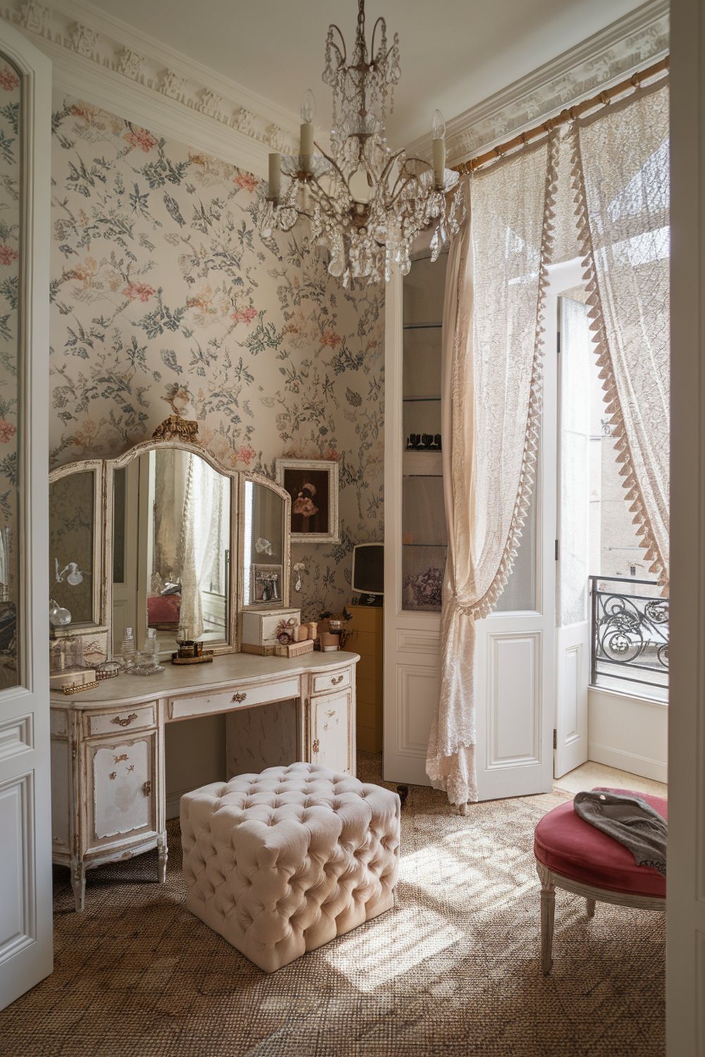 25 Vintage Dressing Room Ideas Full of Old-World Charm - Trimmed Roots