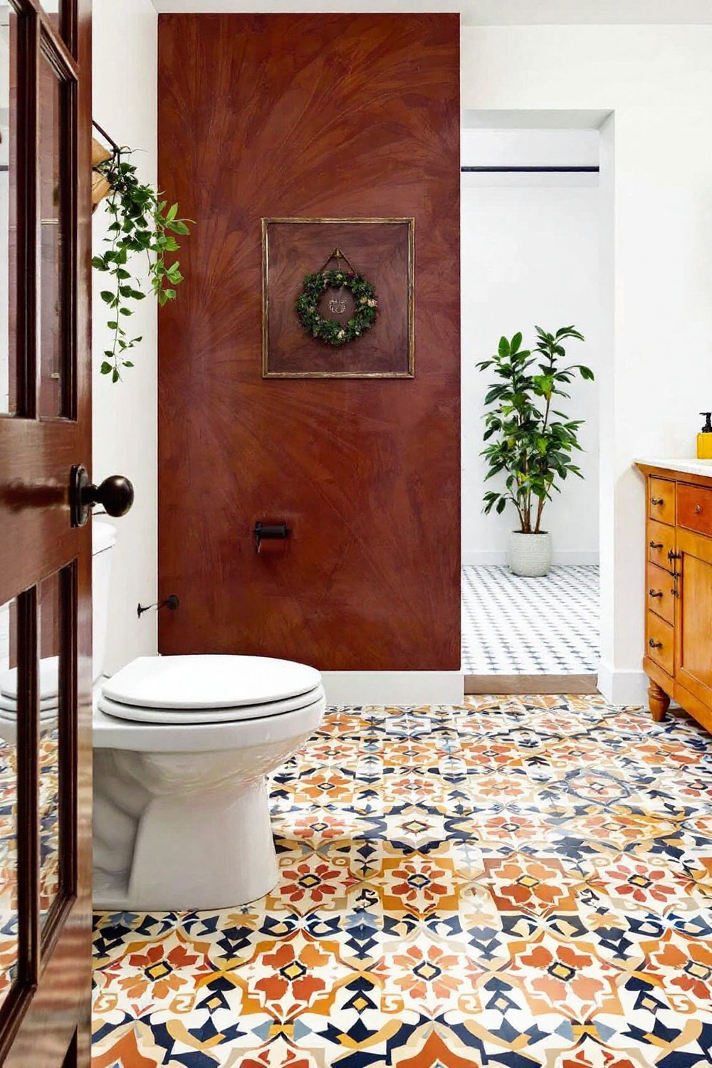 23 Retro Bathroom Ideas That Bring Back Classic Charm - Trimmed Roots